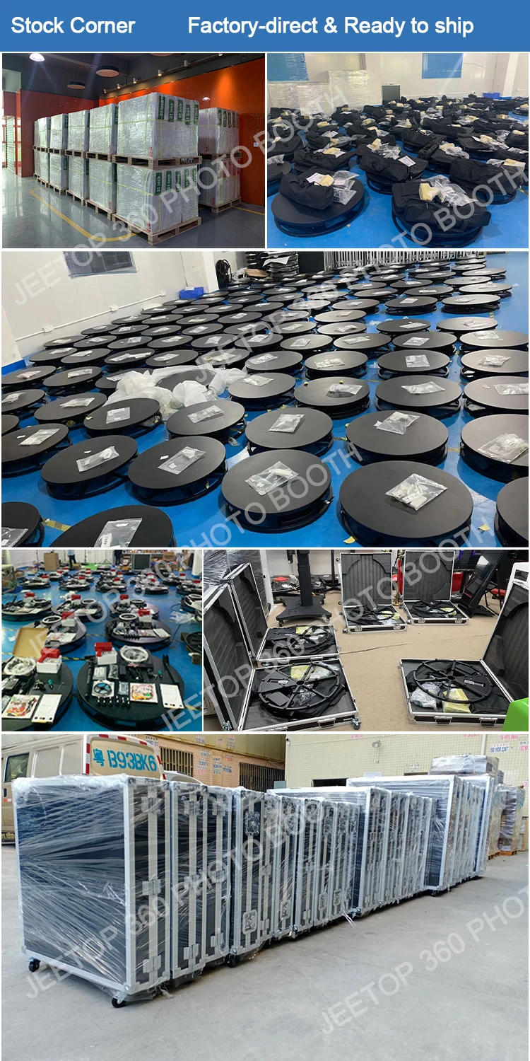 Usa Spain South Africa Warehouse Automatic 360 Photo Booth Rotate 360 ...