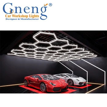 High Lightness Led Garage Lamp Inspection Hexagon Panel Hex Led Ceiling ...
