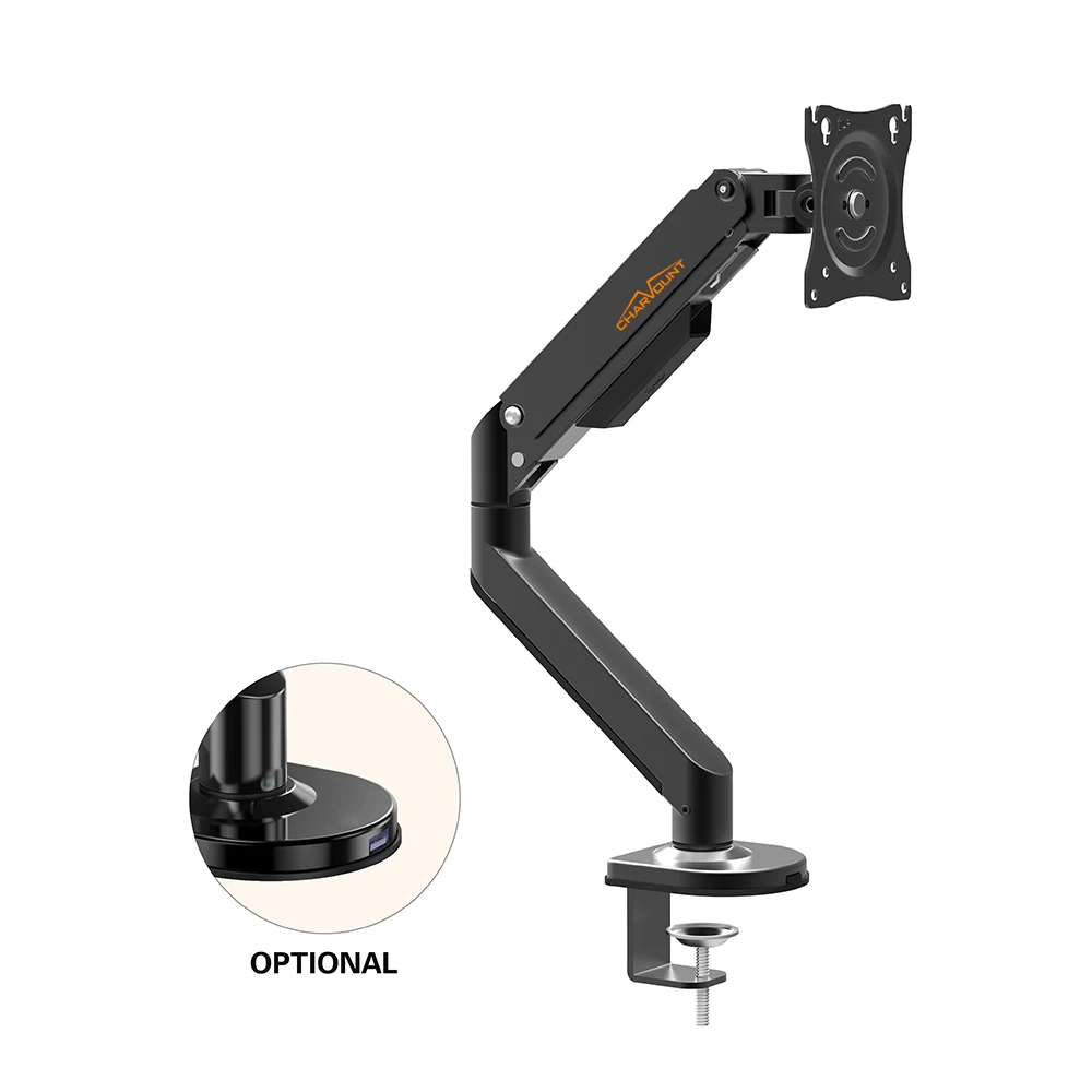 Charmount New Arrival Single Monitor Arm Gas spring Single Mount 12 ...