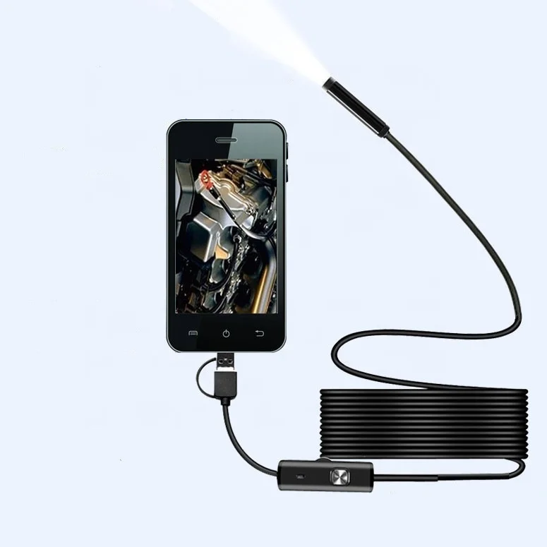 3-in-1 Industrial Pipe Endoscope Waterproof 7mm Probe Auto Repair ...
