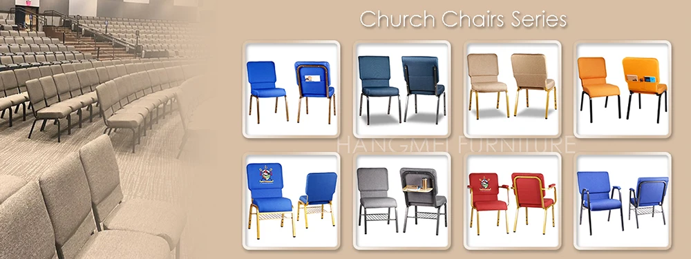 Stackable Metal Islamic Prayer Chair for Muslim Church