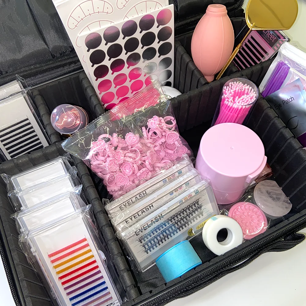 Eyelash Extension Training Kit Eye Lash Kit Lashkit Custom Starter Set ...