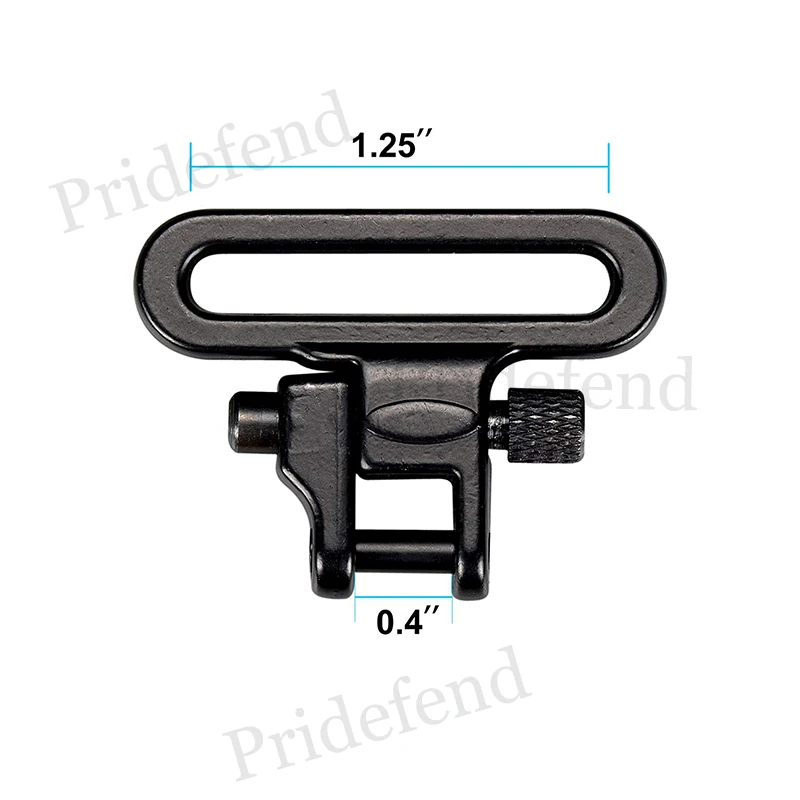 Durable Sling Swivels with Tri-Lock System - Pack of 2