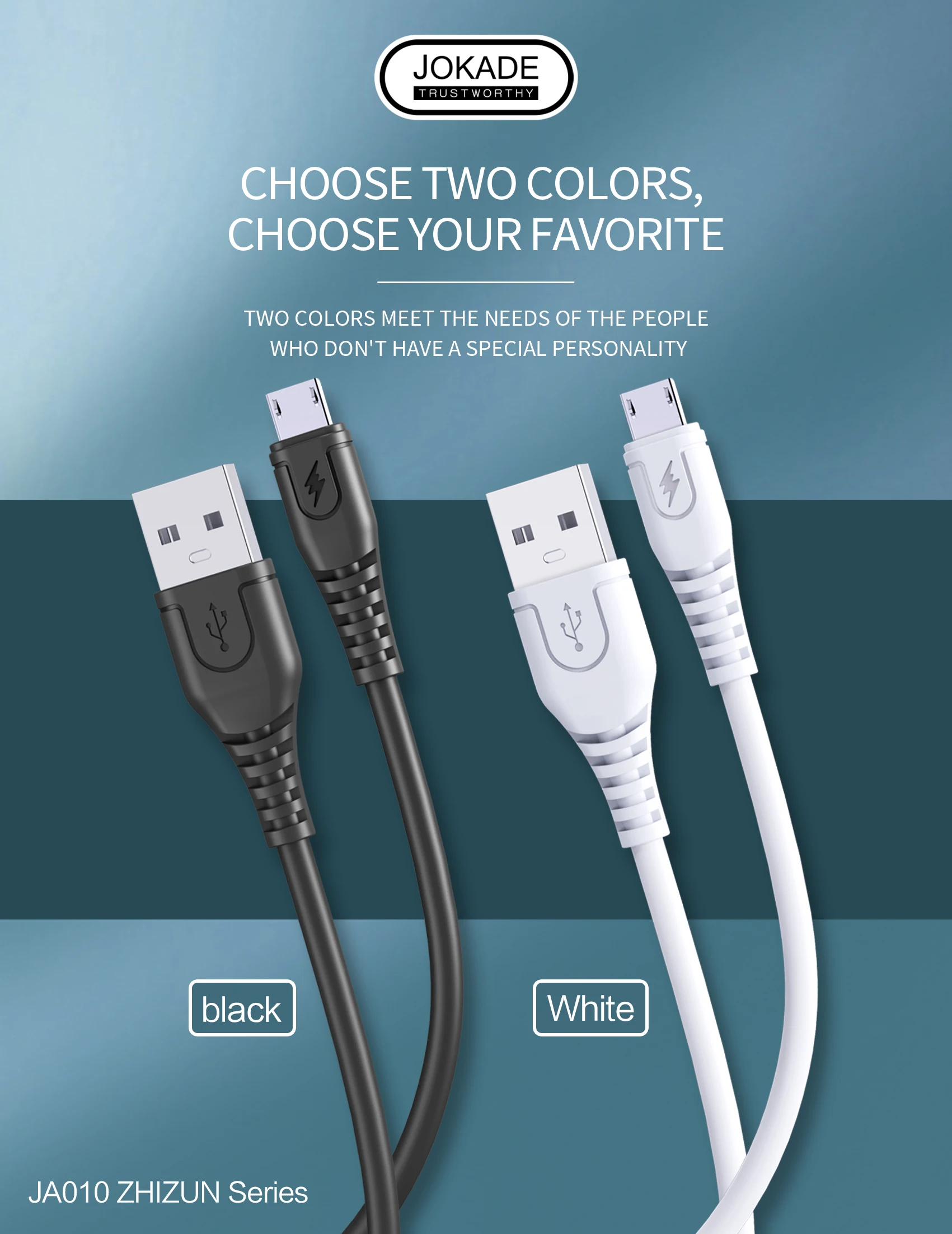 Jokade Universal Cheap Price Usb Cable High Quality Telephone Micro Usb ...