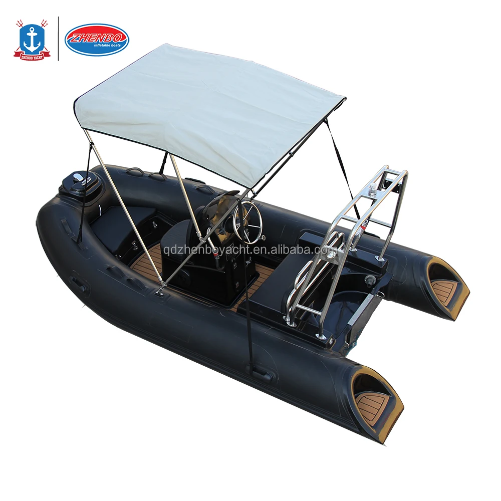 ZHENBO 2024 New Rigid Inflatable V Hull Fishing Rib 340/360 Offshore ...