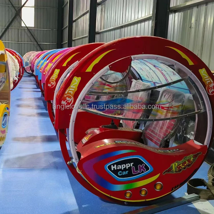 Amusement Park Ride Swing 360 Rolling Car Simulator for Adult Fun 360 ...