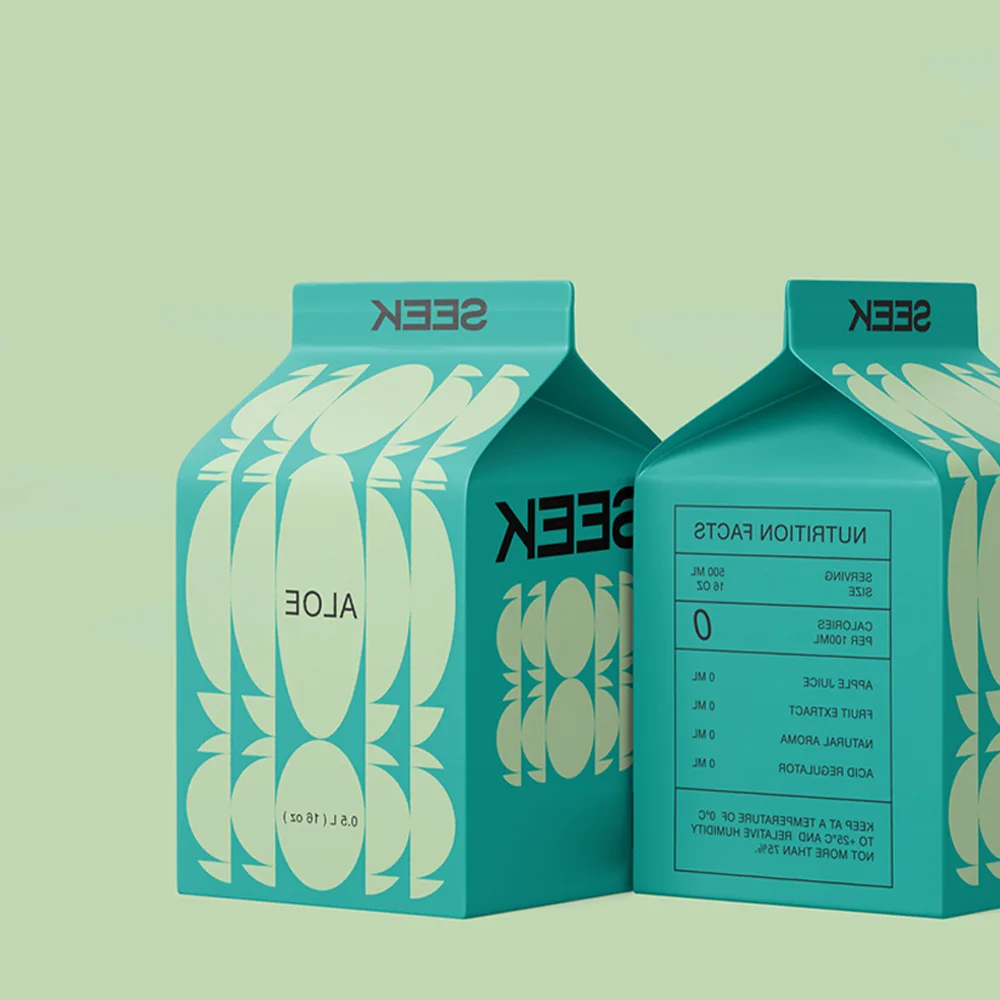 Customized Special Milk Liquid Packaging Paper Box Wholesale