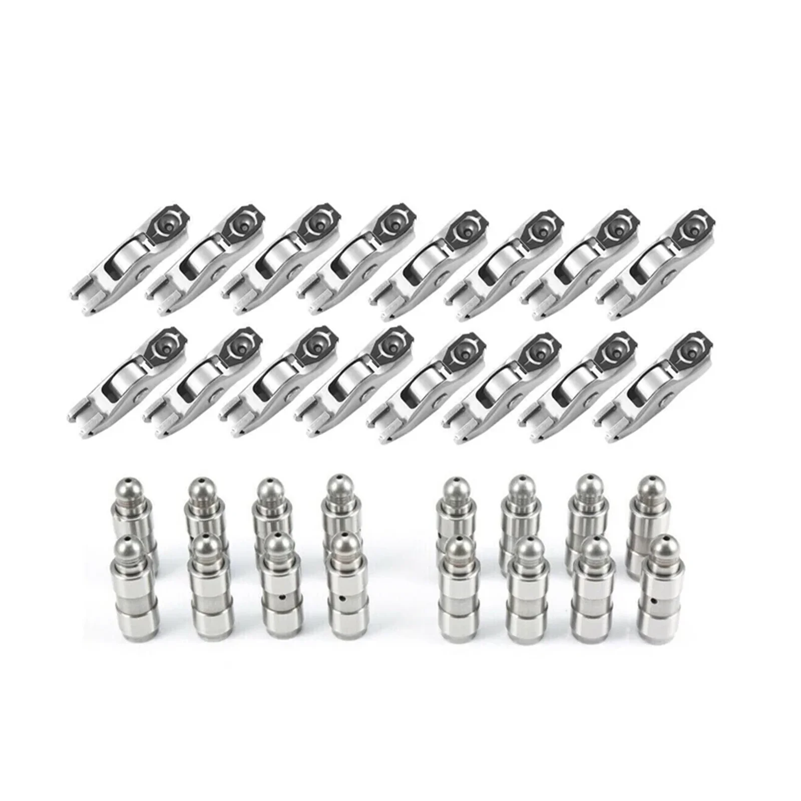 16 X Rocker Arms And Hydraulic Lifter For Jaguar Xe Xf Land Rover Range ...