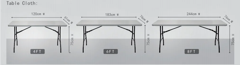 Custom Printed Display Table Covers - Durable & Versatile