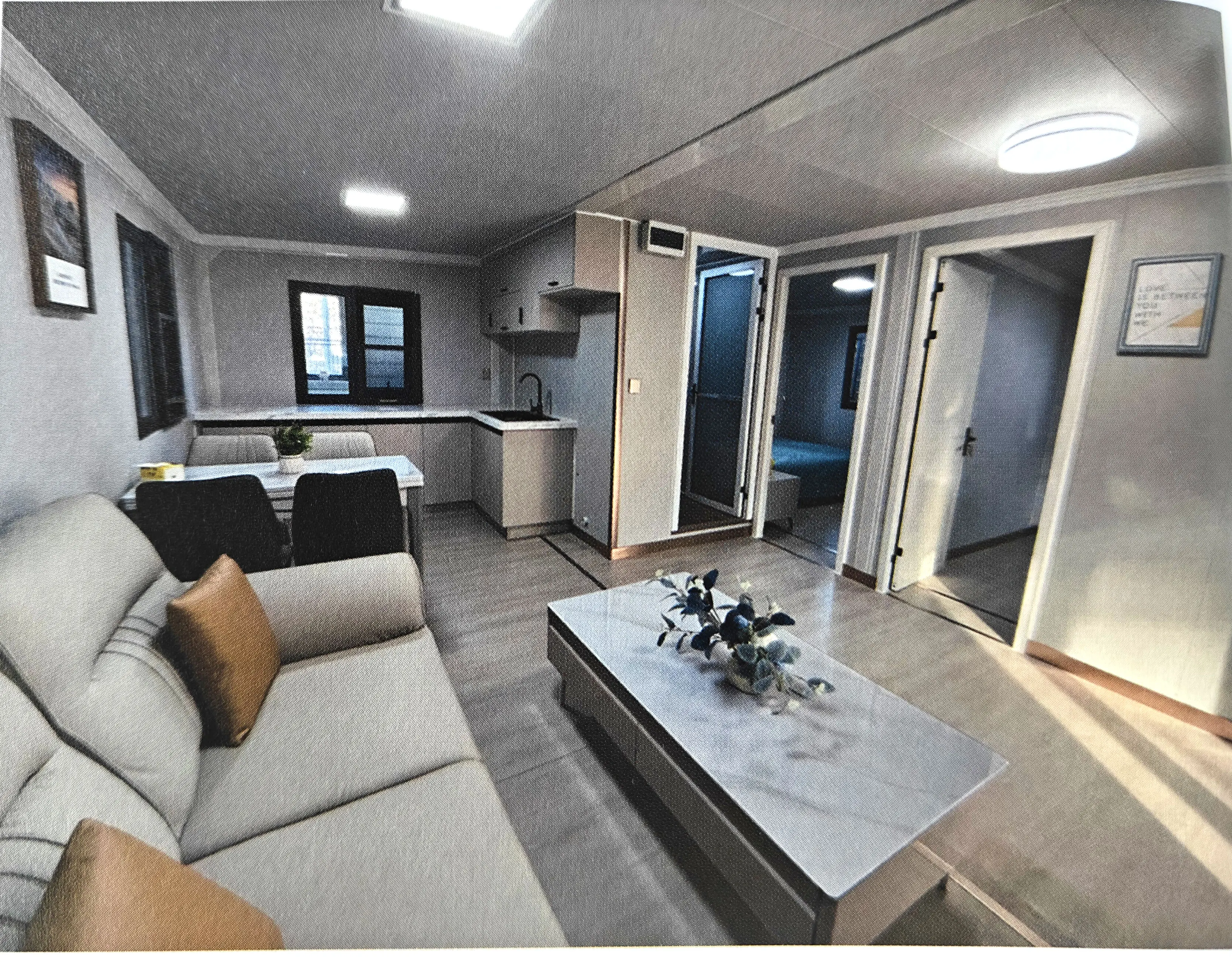 40ft Expandable Container Tiny Home Prefabricated Modular Villa ...