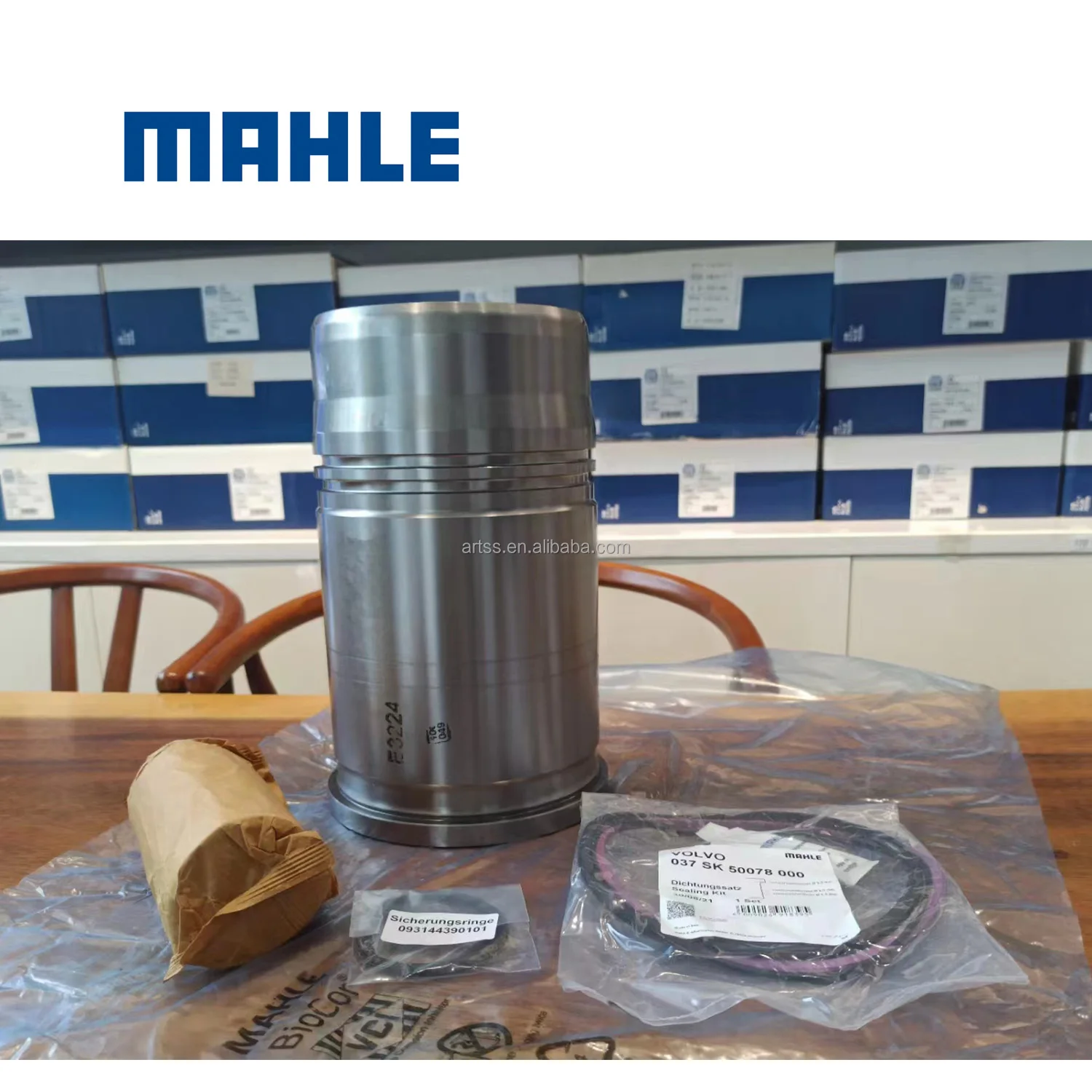 Genuine MAHLE D16 Liner Kit for Volvo Diesel Engines
