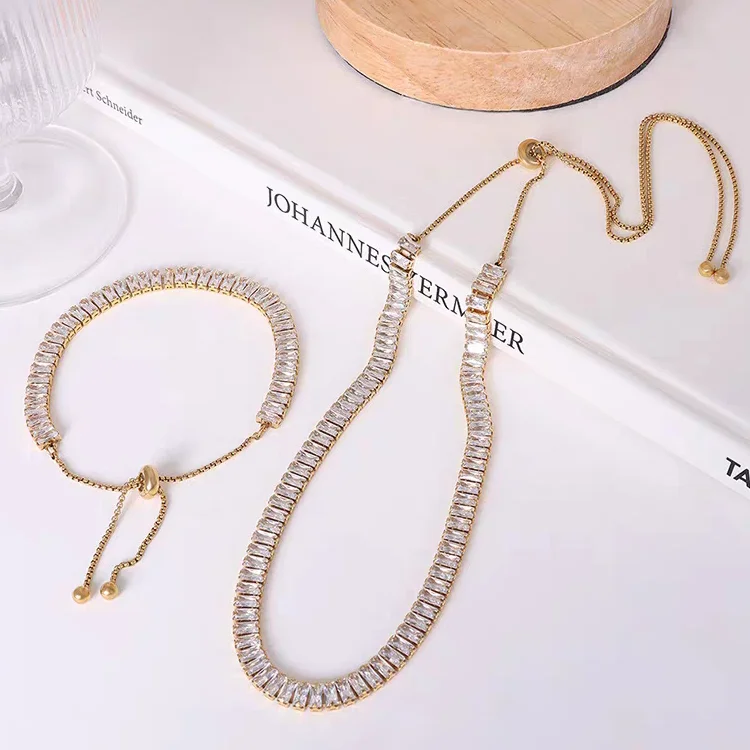 Minos Stainless Steel Heart Necklaces Jewelry Non Tarnish 18K Gold ...