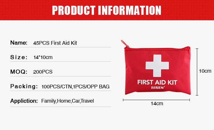 Oem Home Hotel Outdoor Cute Mini Medicine Bag Professional First Aid ...