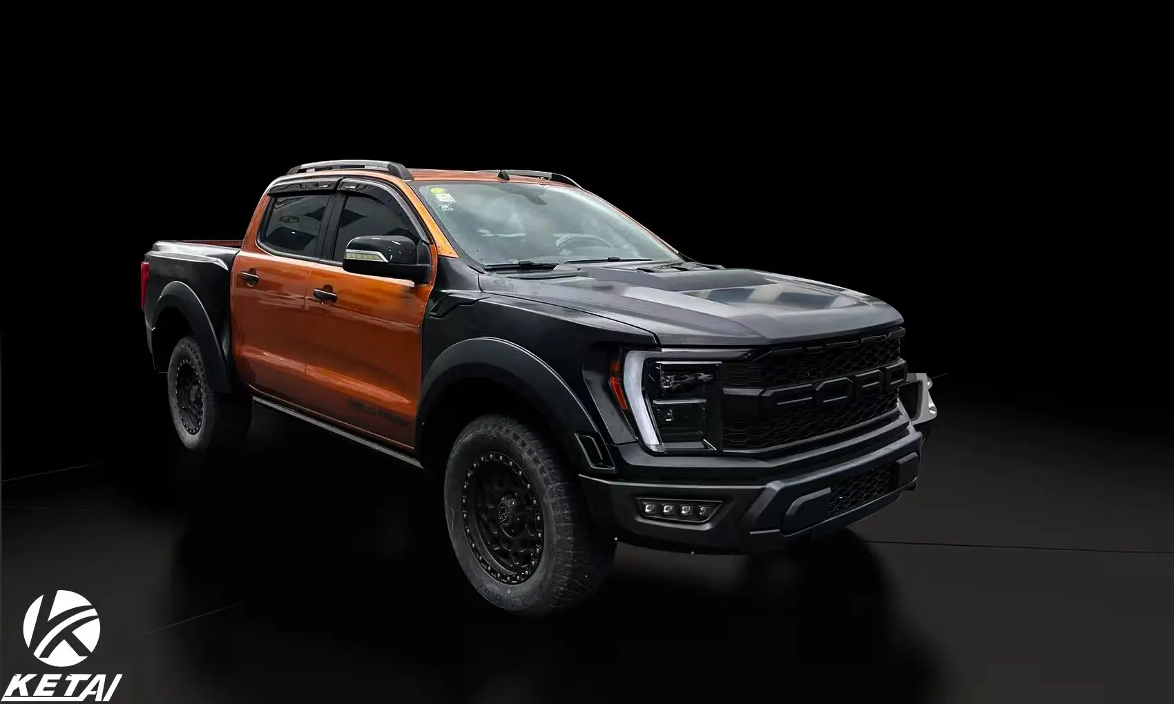 Factory Raptor Style Body Kit Fender Headlight Taillight Front Bumper ...