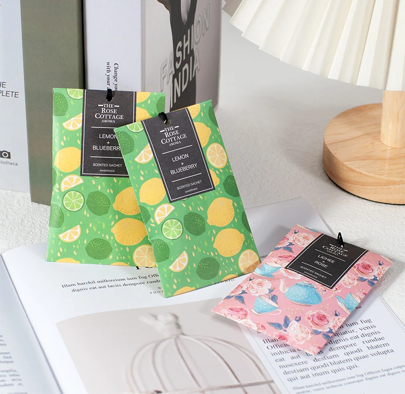 Home Car Decor 10g Car Wardrobe Fresh Scented Sachet Bags for Drawers ...