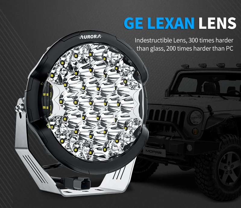 AURORA Auto LED Spot Lights - Durable, Efficient, Bright