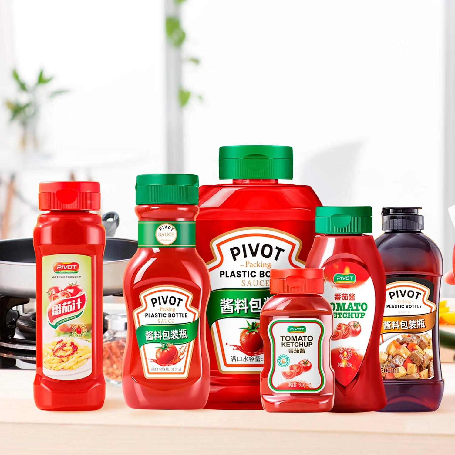 Wholesale Empty Ketchup Bottles - Perfect for Sauce Packaging