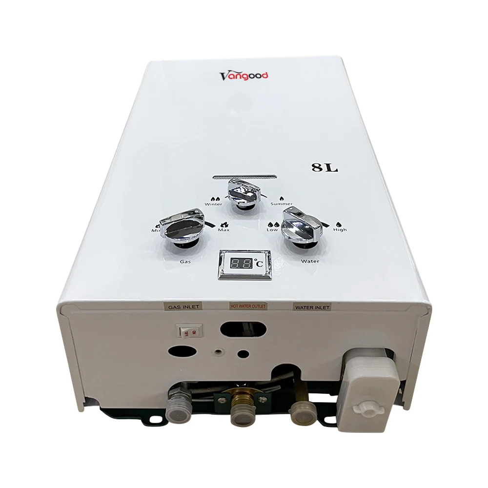 Instant 2800pa LPG 6 Liter Ignition Mini Digital Gas Geyser