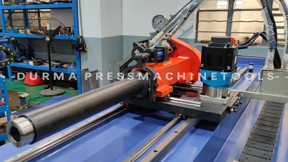 Durmapress Dw38cncautomatic Tube Bender Iron Sheet Aluminium Round Square Pipe Digital Steel ...