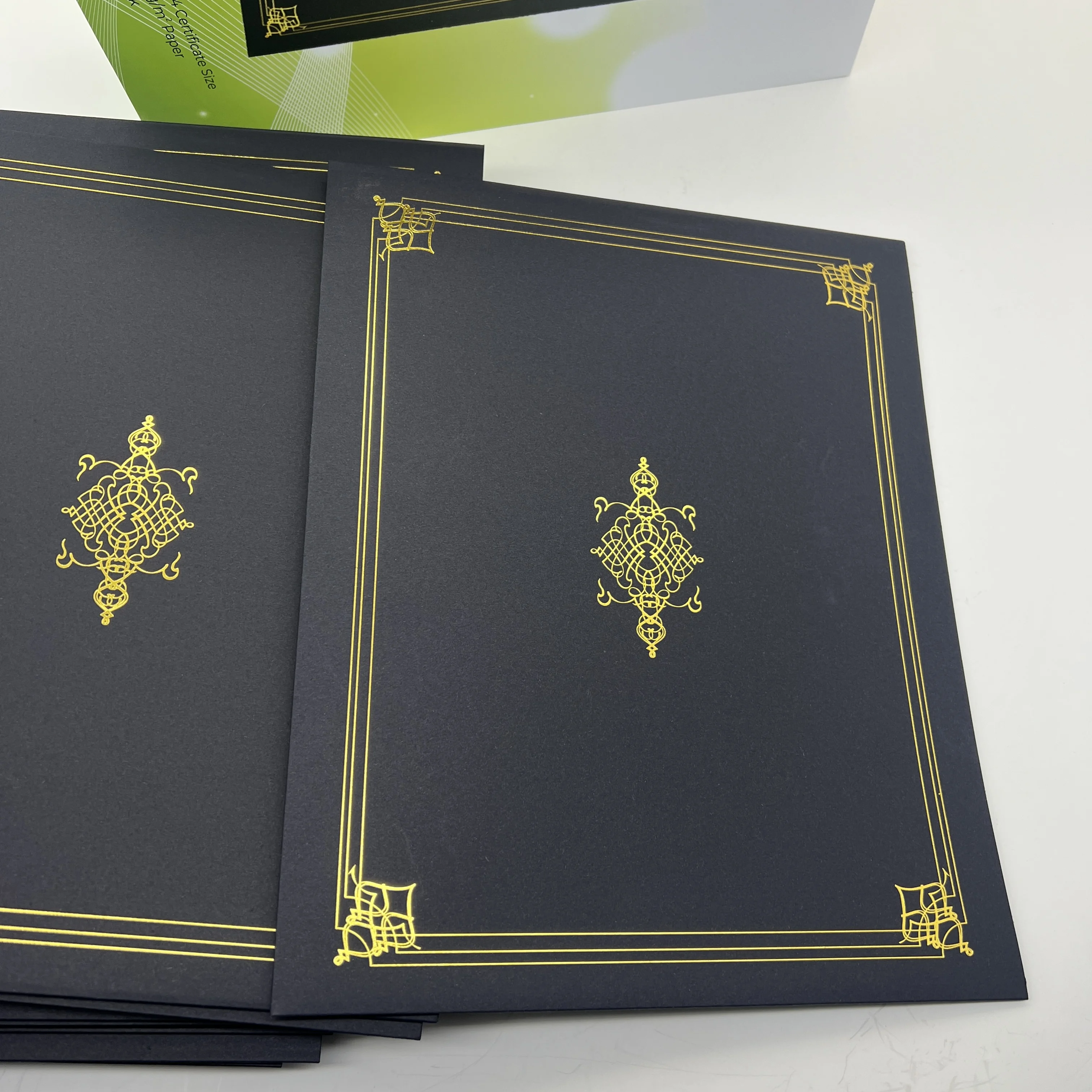 Customization Diploma Folder Paper Award Certificate Certificate ...