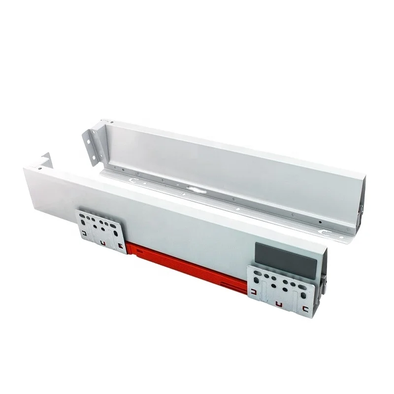 TEMAX BN301 Steel Sliding Drawer Hardware Soft Close Metal Box Drawer ...