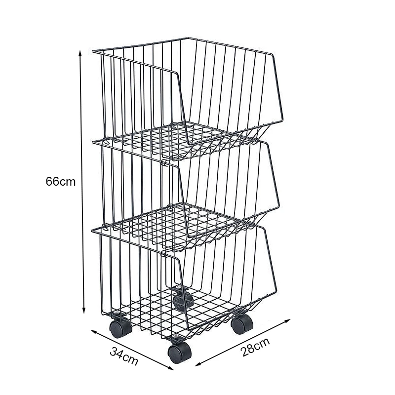 Supermarket Vegetable Rack Countertop Fruit Vegetables Basket Bowl ...
