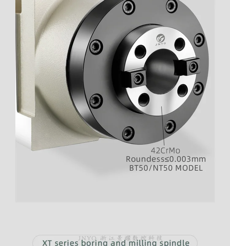 Xt50-2 Jnyo Bt50 Cnc Boring And Milling Spindle Head With High Rigidity ...