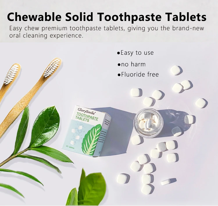 Private Label Toothpaste Tablets - Stain Removal & Whitening