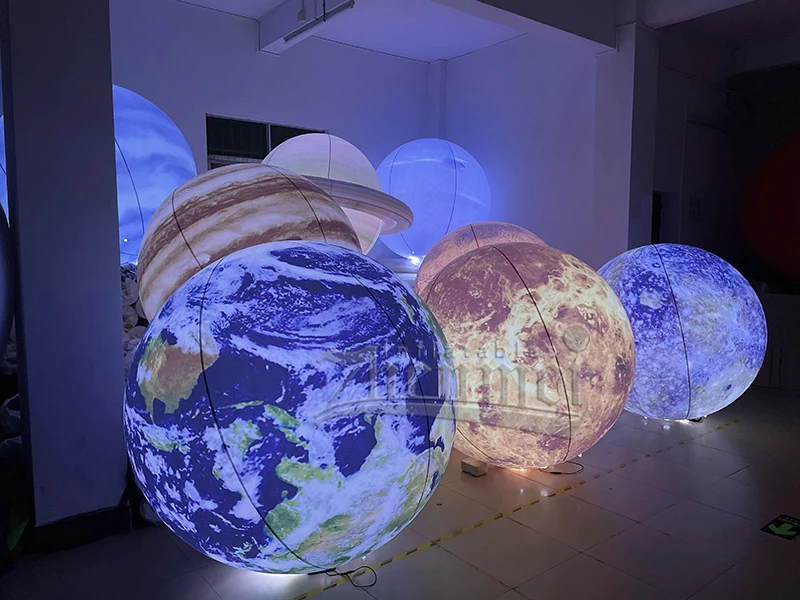 Zhenmei Inflatable Planets,Earth,Venus,Jupiter,Mercury,Mars,Saturn ...