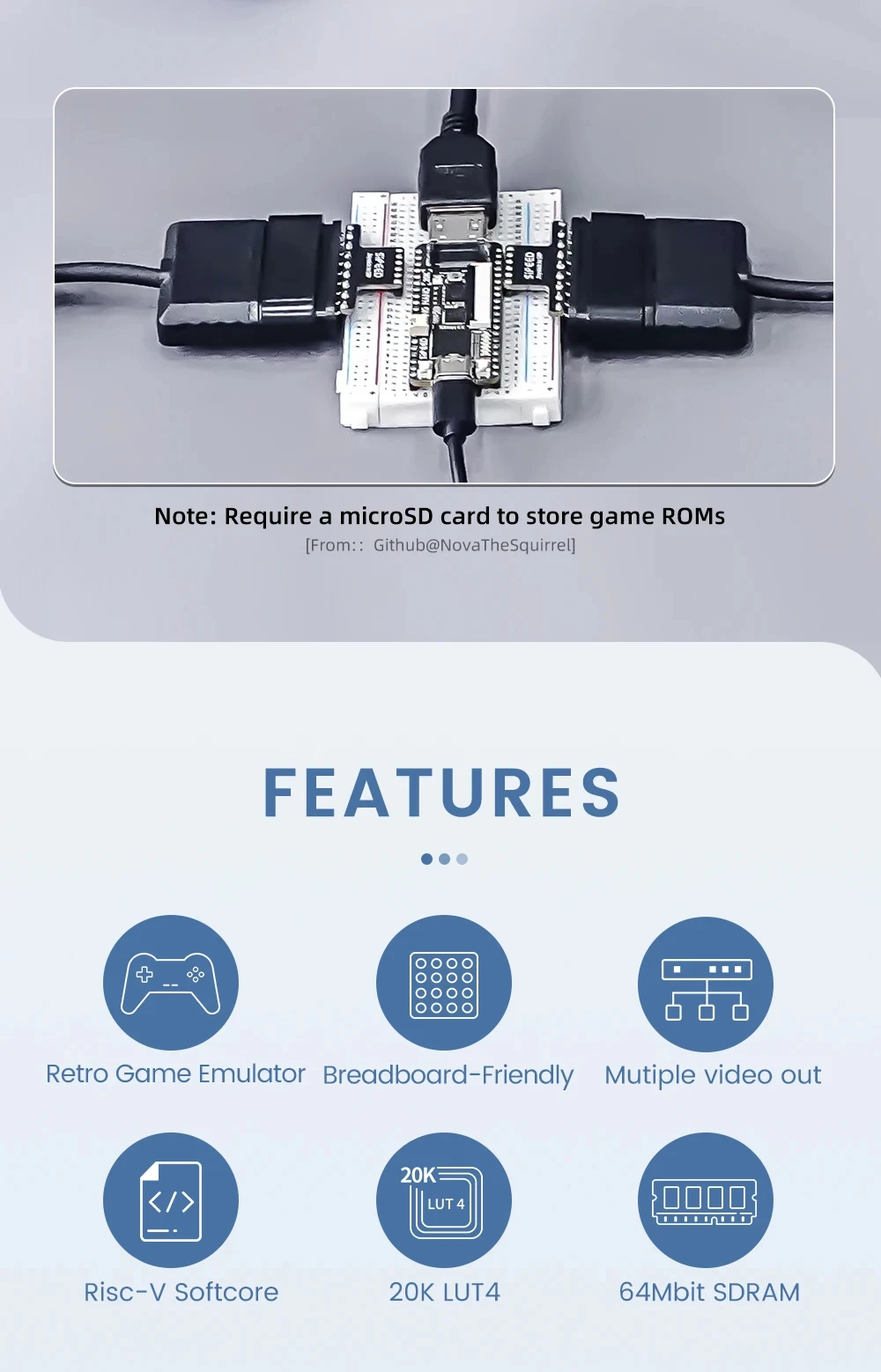 Sipeed Tang Nano 20K FPGA Development Board Riscv Linux Retro Game Console| Alibaba.com