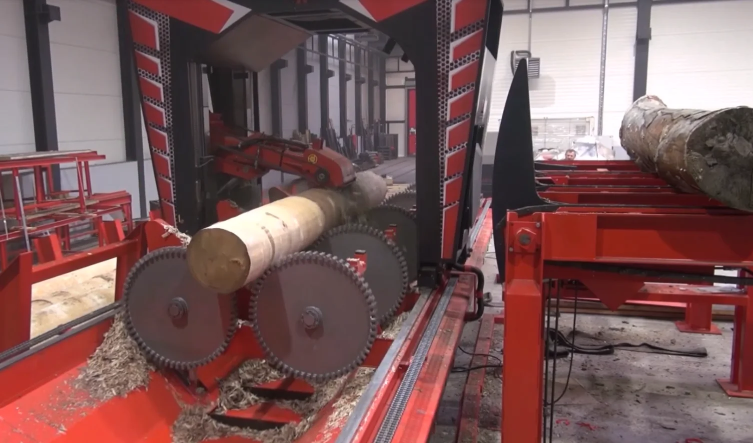 Double Roller Rotary Drum Debarker - Efficient Wood Peeling