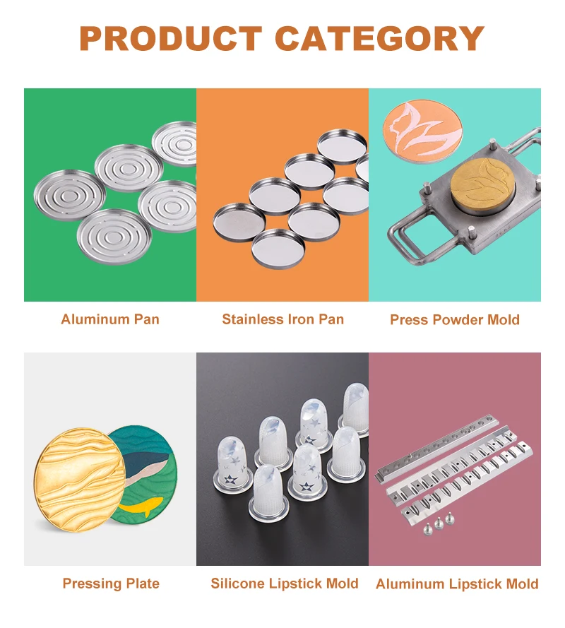 Custom Powder Concave Convex Die Pressed Mold Cosmetics Eyeshadow Press ...