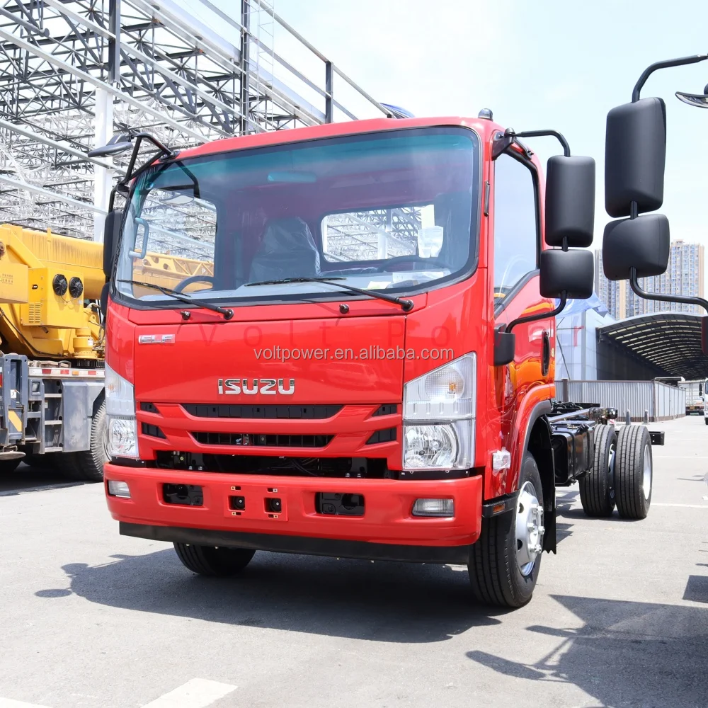 Isuzu Npr Cargo Truck Single Cab Lorry Medium Truck 5 Tons for Sale ...