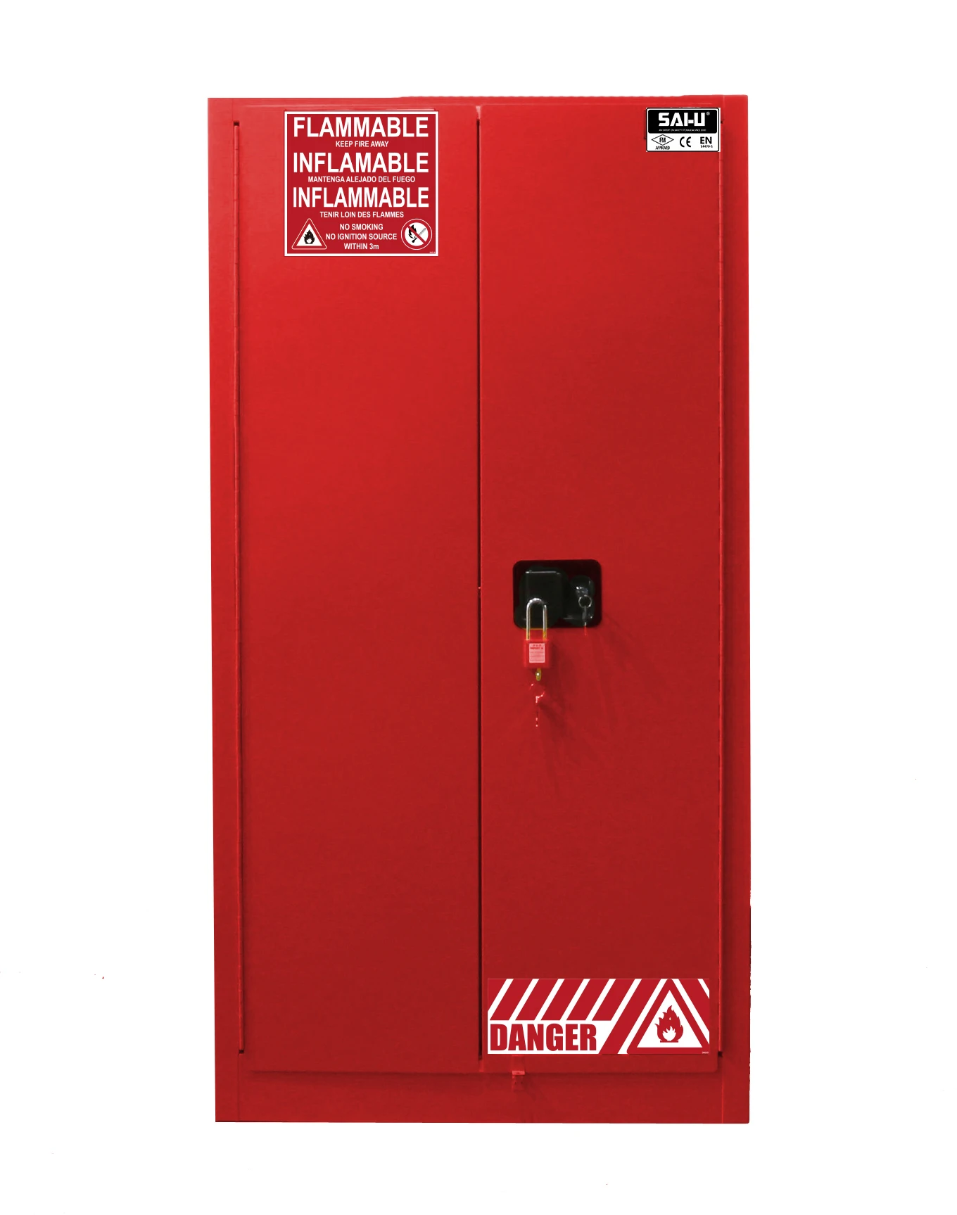 Laboratory Factory Red Fire Safety Cabinet Manual Door SAI-U SC0060R ...