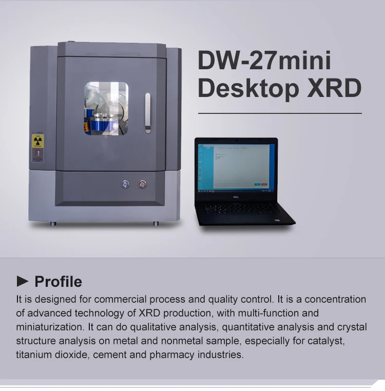 Drawell Dw-Xrd-27mini Desktop X-Ray Diffraction Analyzer