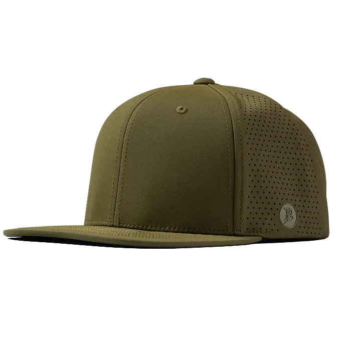 Custom Logo 6 Panel Laser Cut Perforated Baseball Cap Snapback Branded ...