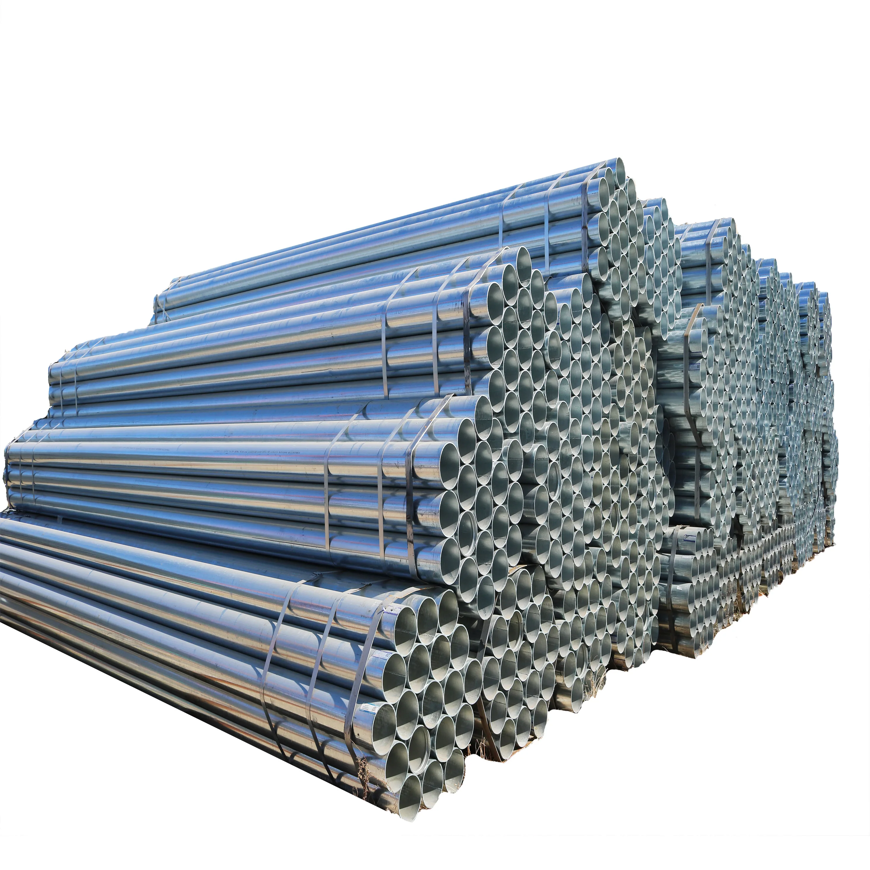 Hot Dipped Galvanizing Seamless Pipe 168.3mm 114.3mm Galvanized Fluid ...
