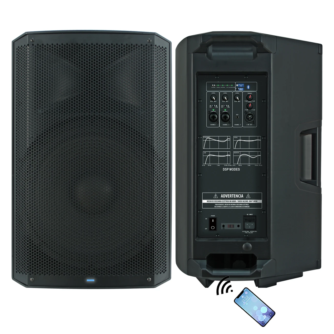 2000W Active Woofer - Professional Audio Sound Box System