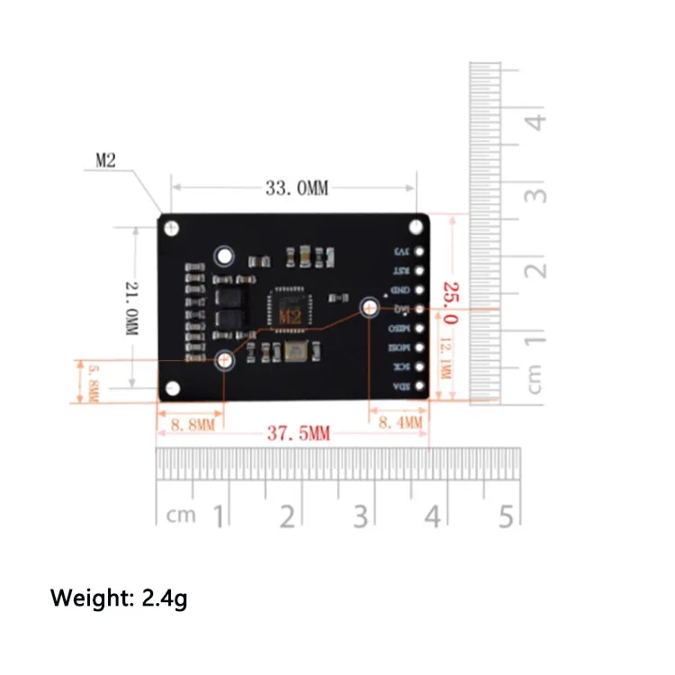 Rfid Read/write Rf Module Rc522 Card Reader Module 13.56mhz Ic Swipe ...