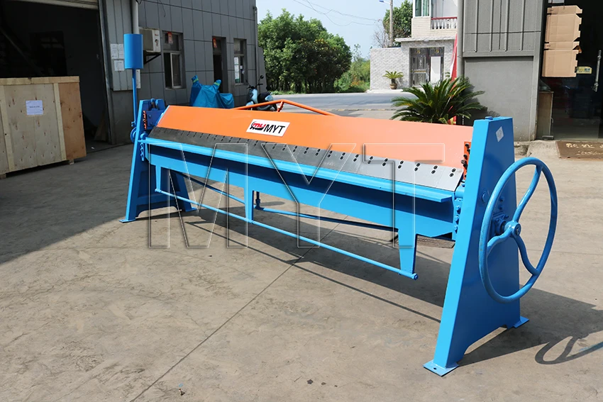 Galvanized Sheet Hand Bending Machine 1.5*1300 Manual Tdf Duct Folding ...