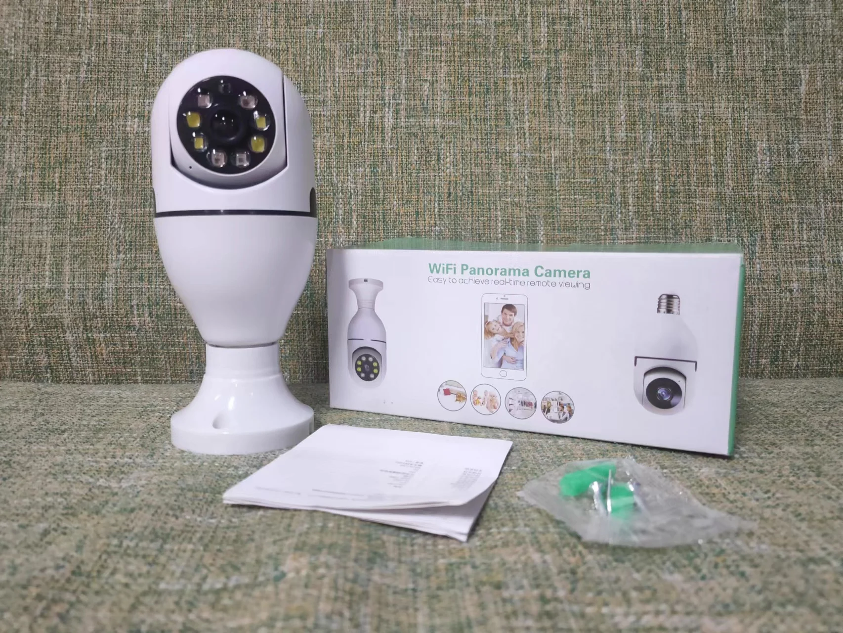 A6 360 Degree Rotation 1080p Wifi Hd Night Vision Remote Network ...