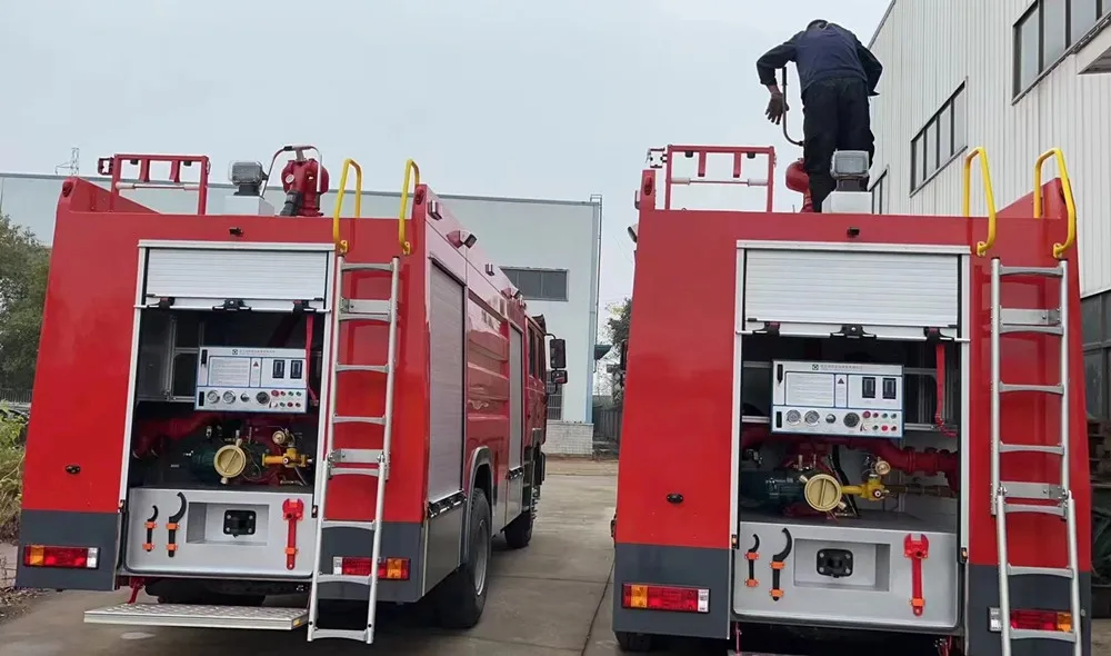 Monkey Ladder Water &foam Fire Truck For Sale - Buy Fire Truck,Aerial ...