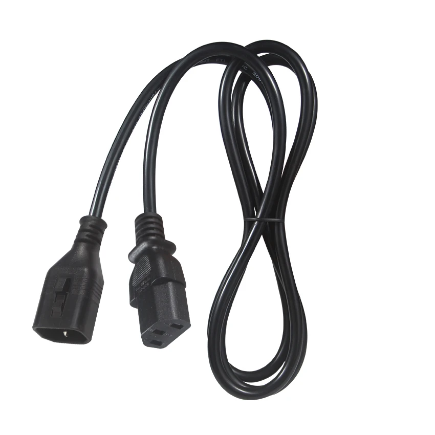 Iec Ac-04 Fan Pump Cable Eu Plug Socket 1U Power Cord Computer C13 to ...