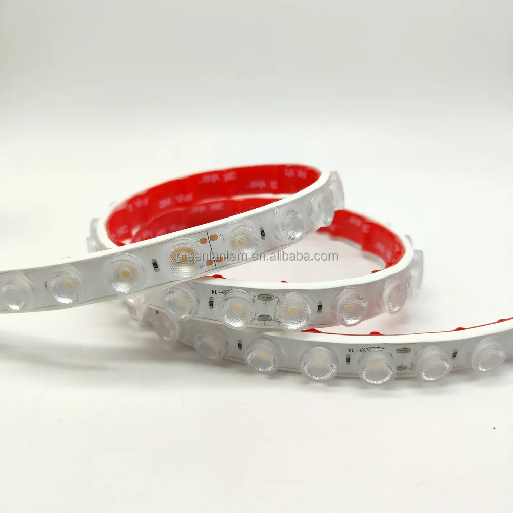 24v Outdoor Waterproof Flexible Wall Washer Led Strip Light With Lens ...