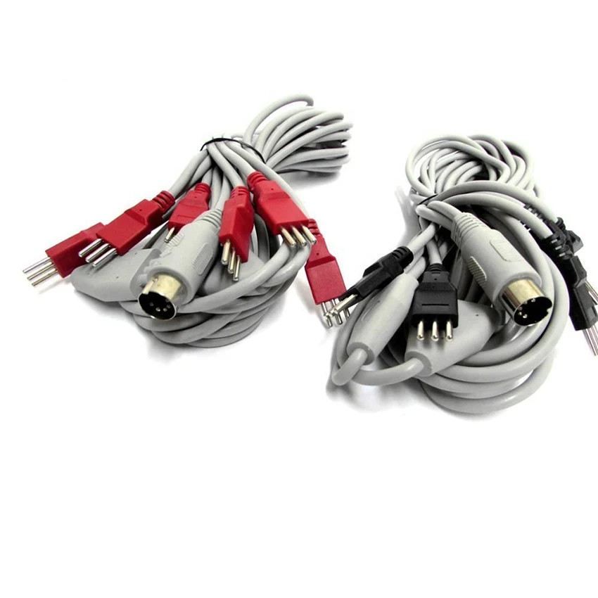 Customized 4 Pin Medical Device Wire 3 Electrode Cable Applied Therapy ...