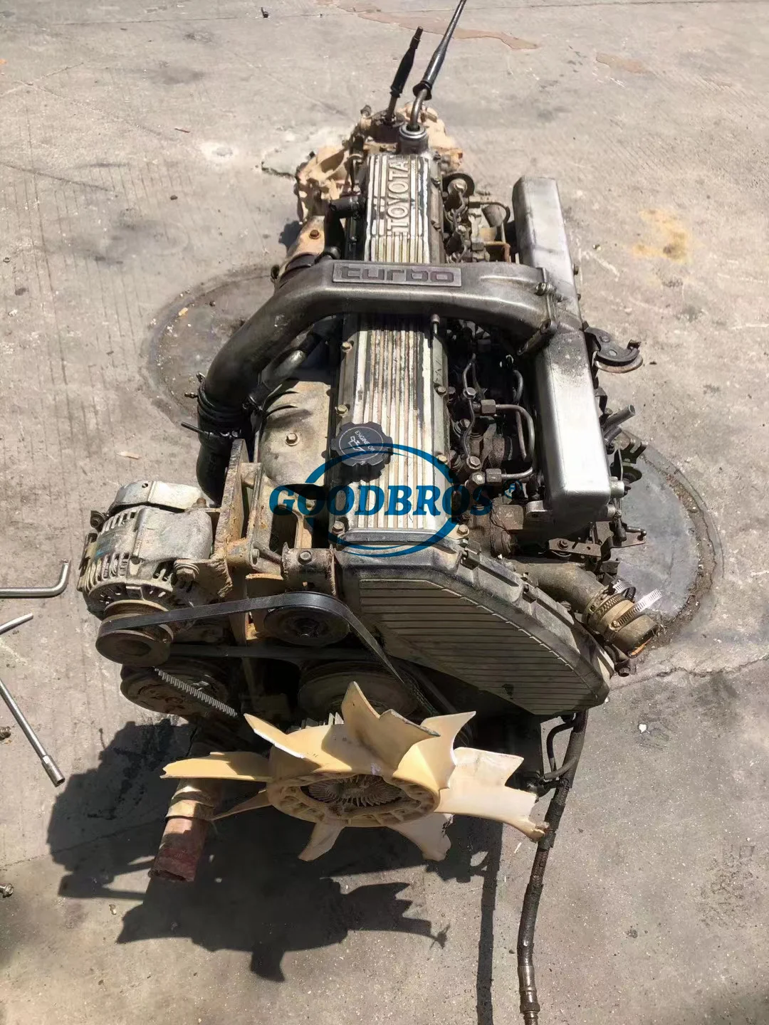 Used Original Japan 1HZ Diesel Engine for Toyota Land Cruiser