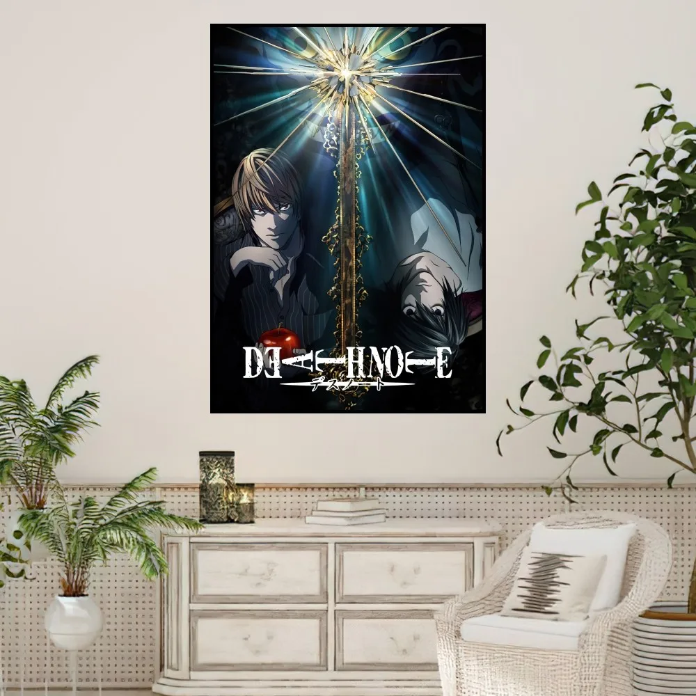 Death Note DN L anime poster Prints Wall Sticker Painting Bedroom ...
