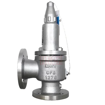 Ss304 Safety Valve Cast Steel Flange Full Start Spring Type Safety ...