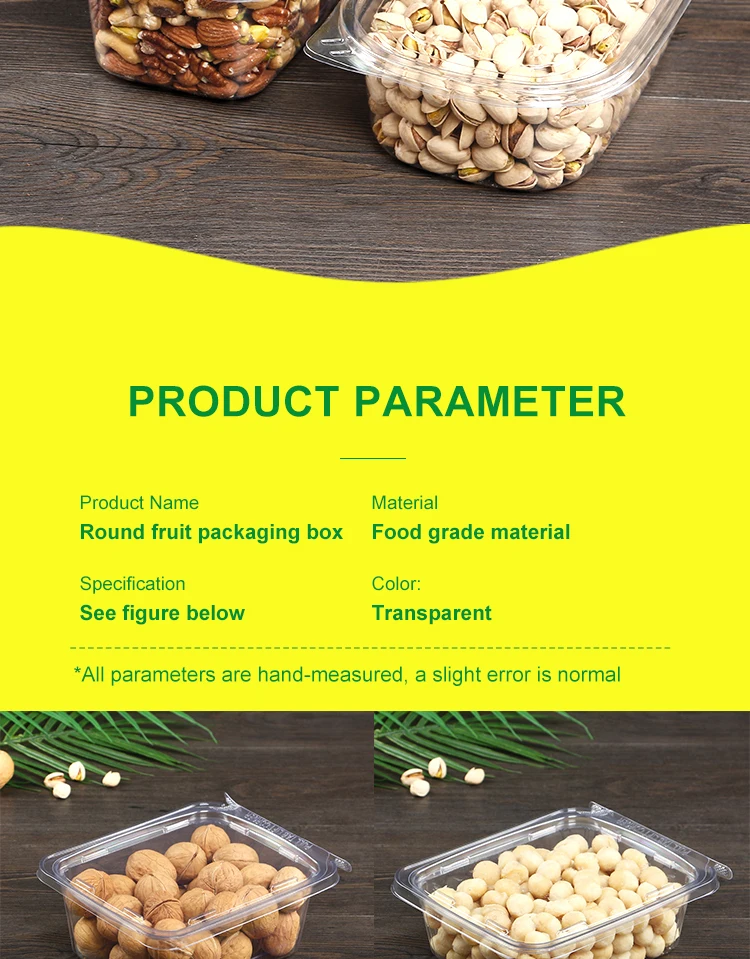 Tamper Evident Box Plastic Multi Specification Thickened Dried Fruit ...