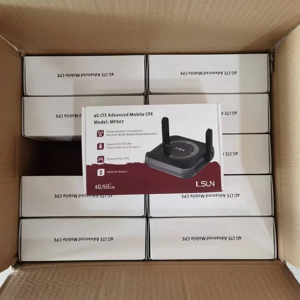Lsun Mf607 Gsm 3g 4g Mobile Wifi Hotspot Lte Portable Wireless Cpe ...